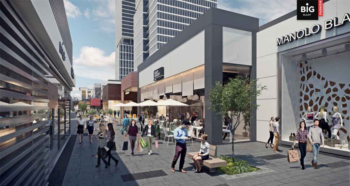 המתחרה של קניון רמת אביב: רשימת החנויות בביג גלילות • תל אביב אונליין